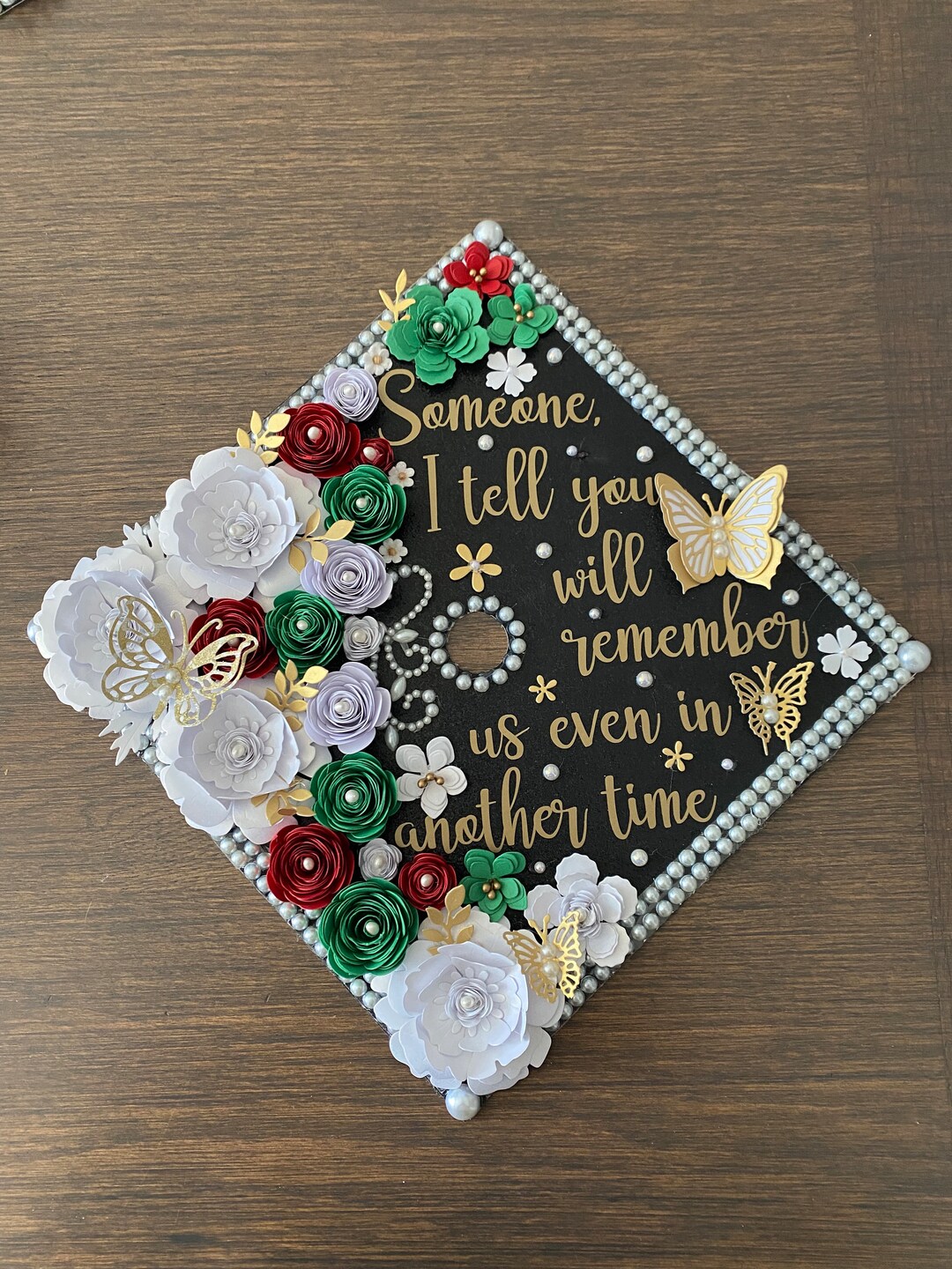 Custom Graduation Cap Topper Personalized Grad Cap Senior Class of Gift ...