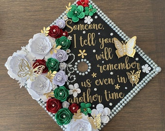 Custom Graduation Cap Topper Personalized Grad Cap Senior Class of Gift ...