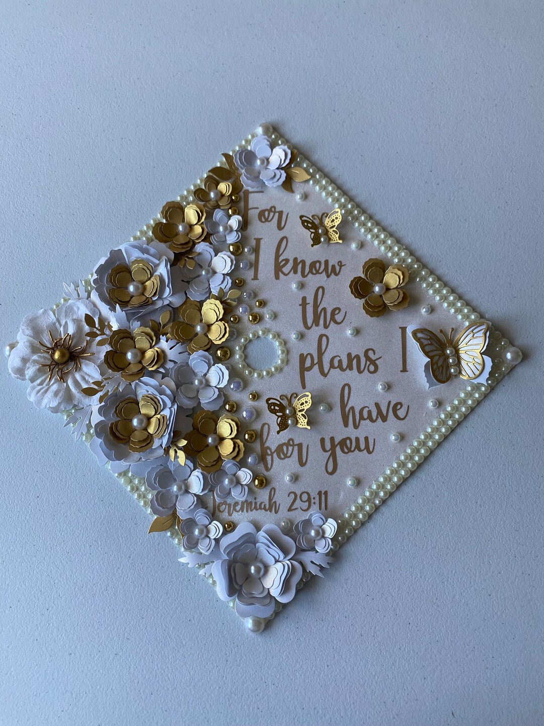 Custom Graduation Cap Topper Personalized Grad Cap - Senior Class Gift ...