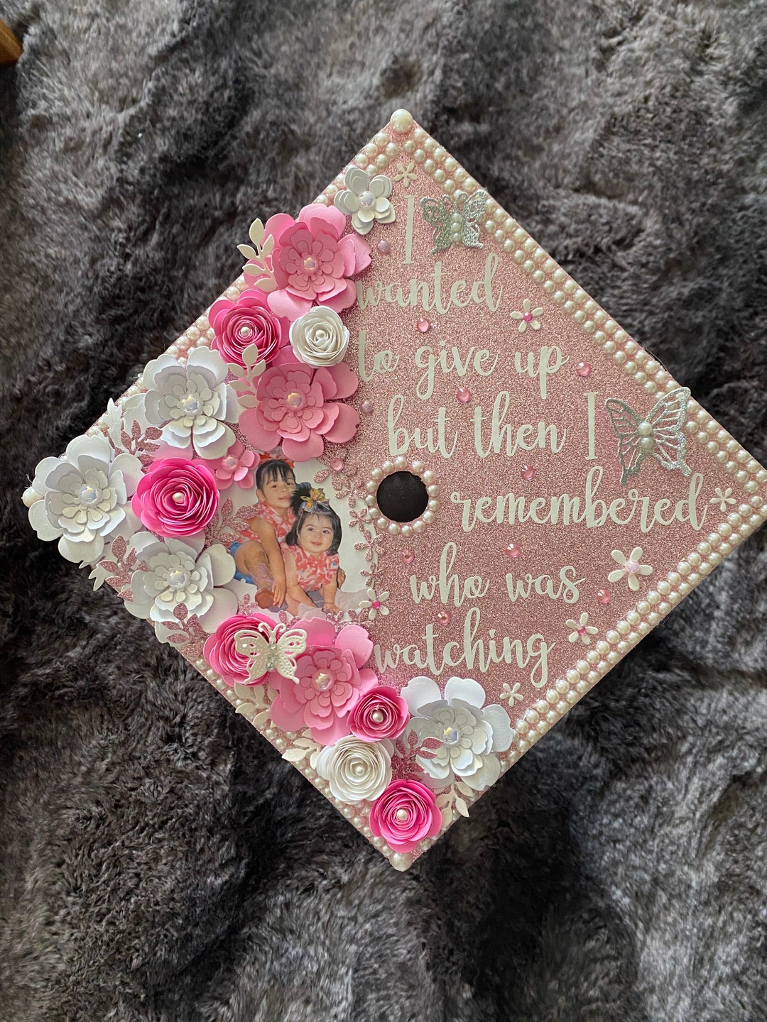 Custom Graduation Cap Topper Personalized Grad Cap - Senior Class of ...