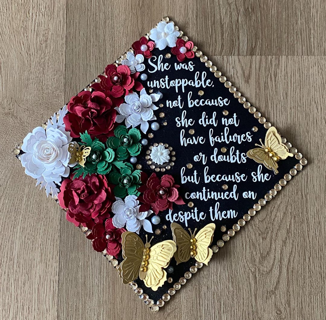 Custom Graduation Cap Topper Personalized Grad Cap Senior Class Gift ...