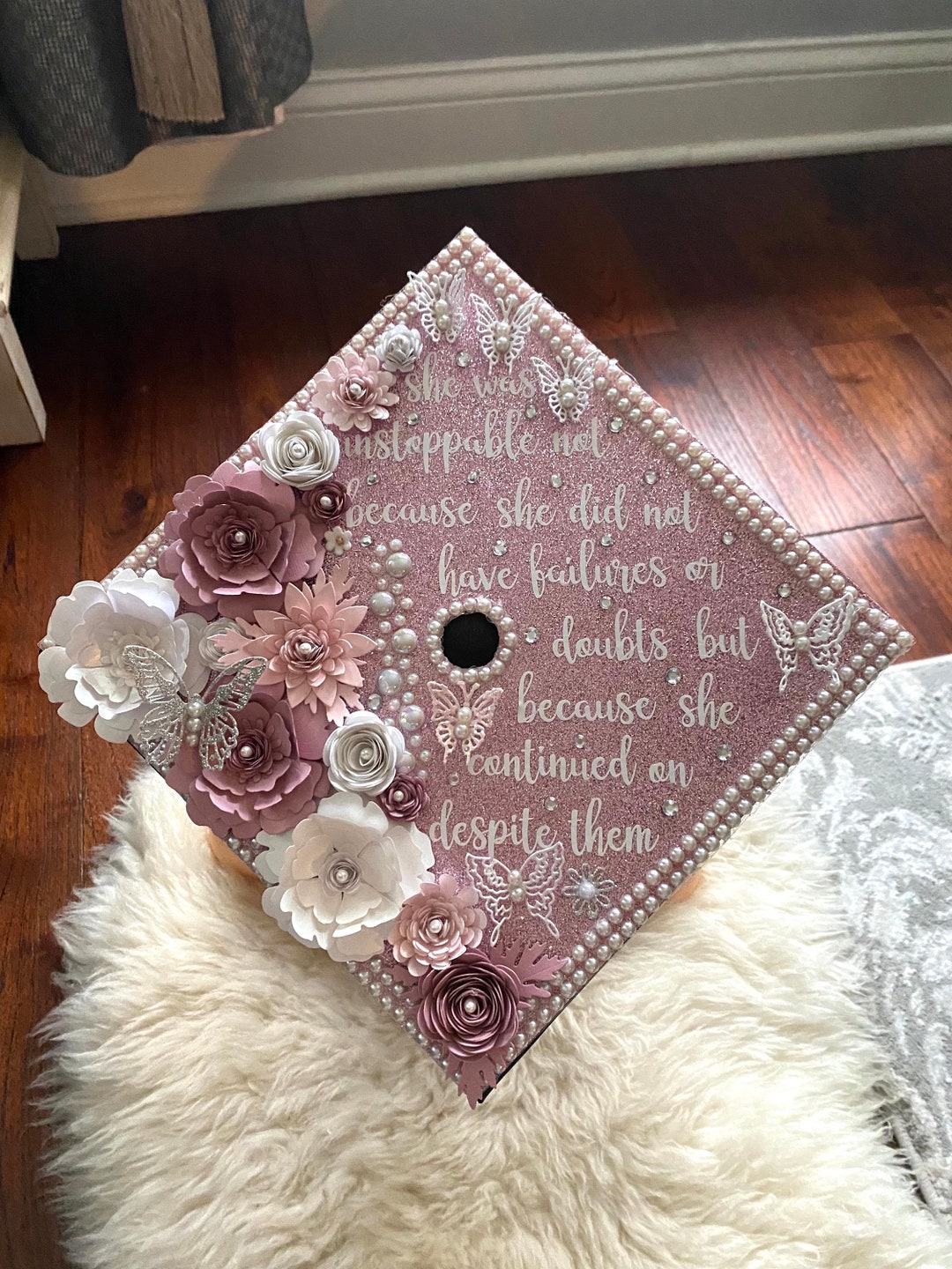 Custom Graduation Cap Topper Personalized Grad Cap - Senior Class of ...