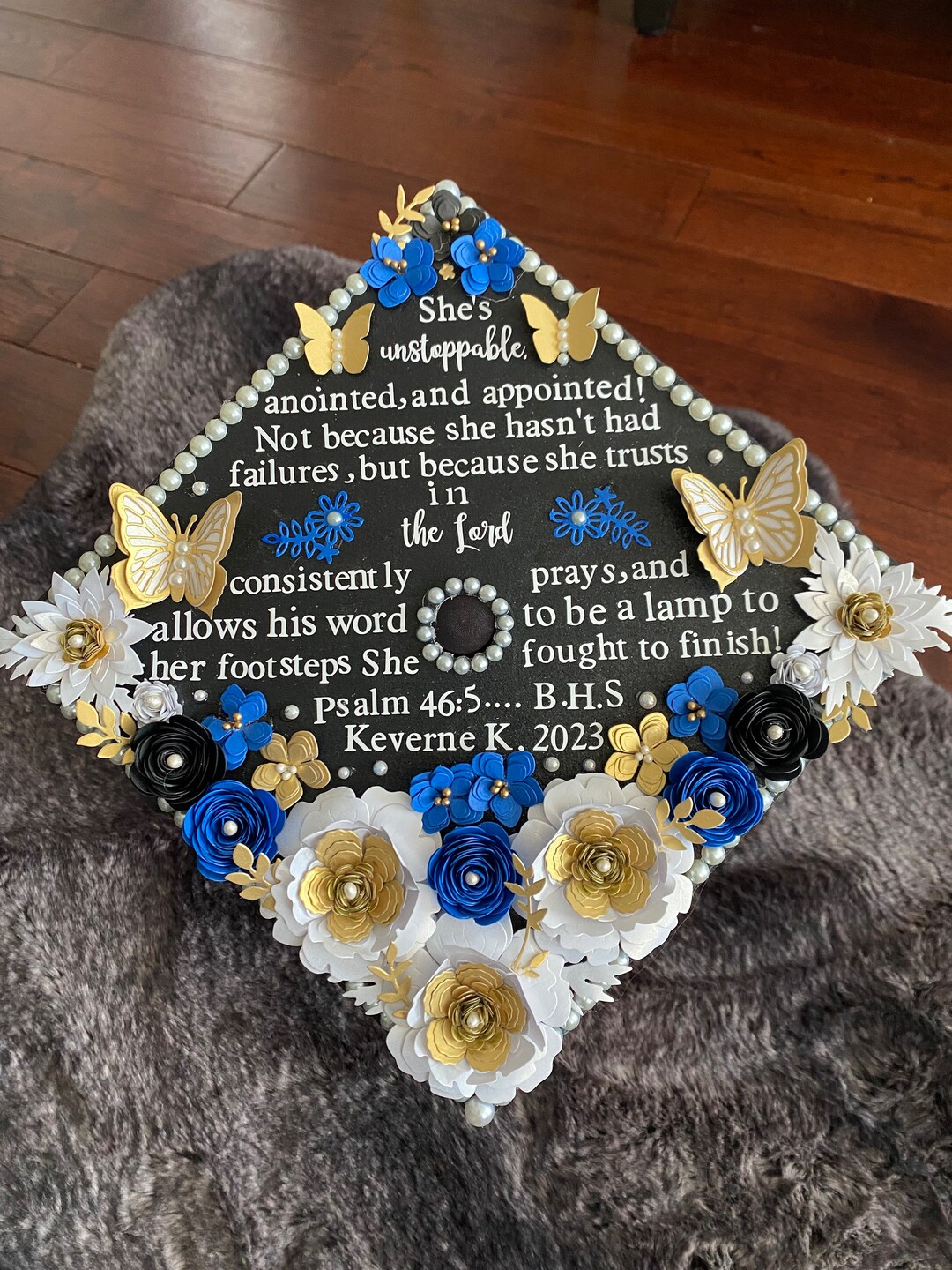 Custom Graduation Cap Topper Personalized Grad Cap Senior Class of Gift ...