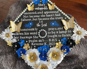 Custom Graduation Cap Topper Personalized Grad Cap Senior Class of Gift ...