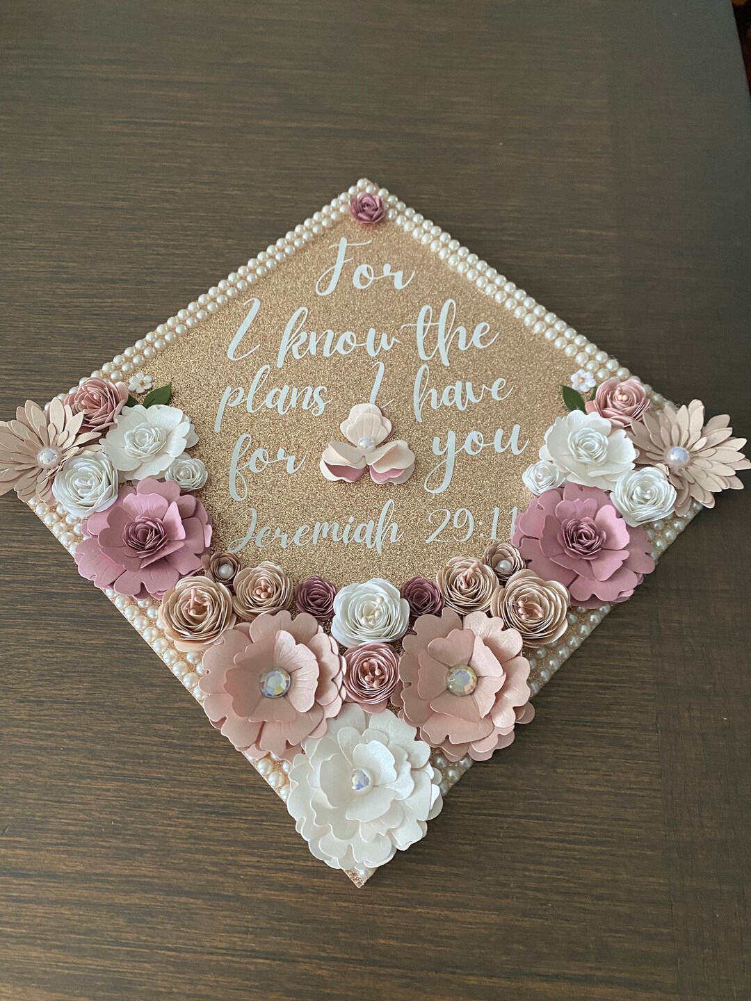 Custom Graduation Cap Topper Personalized Grad Cap - Senior Class of ...