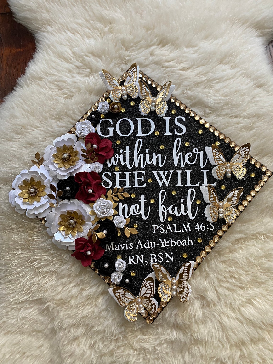 Custom Graduation Cap Topper Personalized Grad Cap Senior - Etsy
