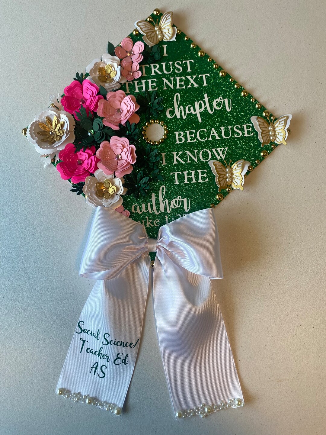 Custom Graduation Cap Topper Personalized Grad Cap - Senior Class Gift ...
