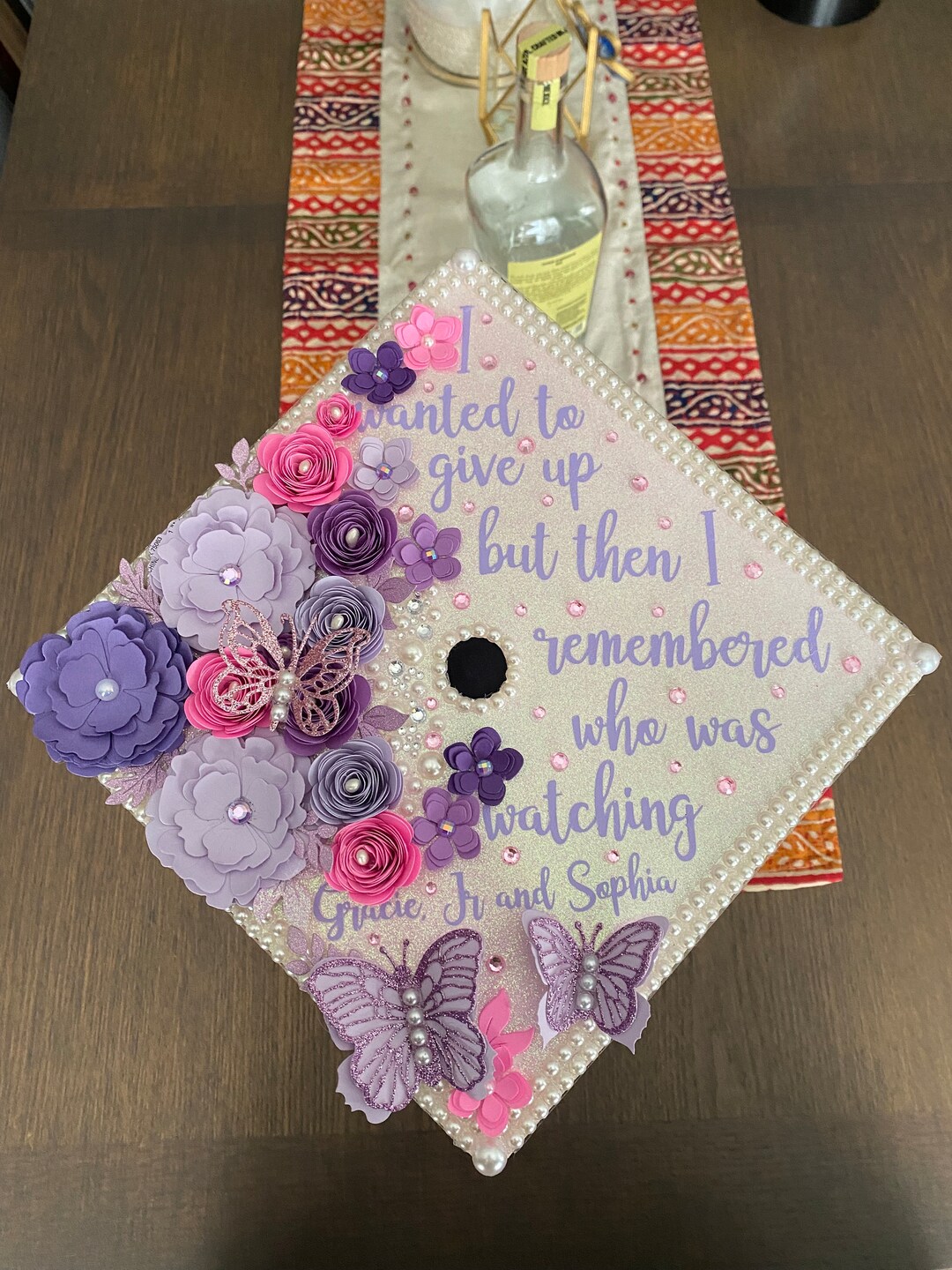 Custom Graduation Cap Topper Personalized Grad Cap - Senior Class Gift ...