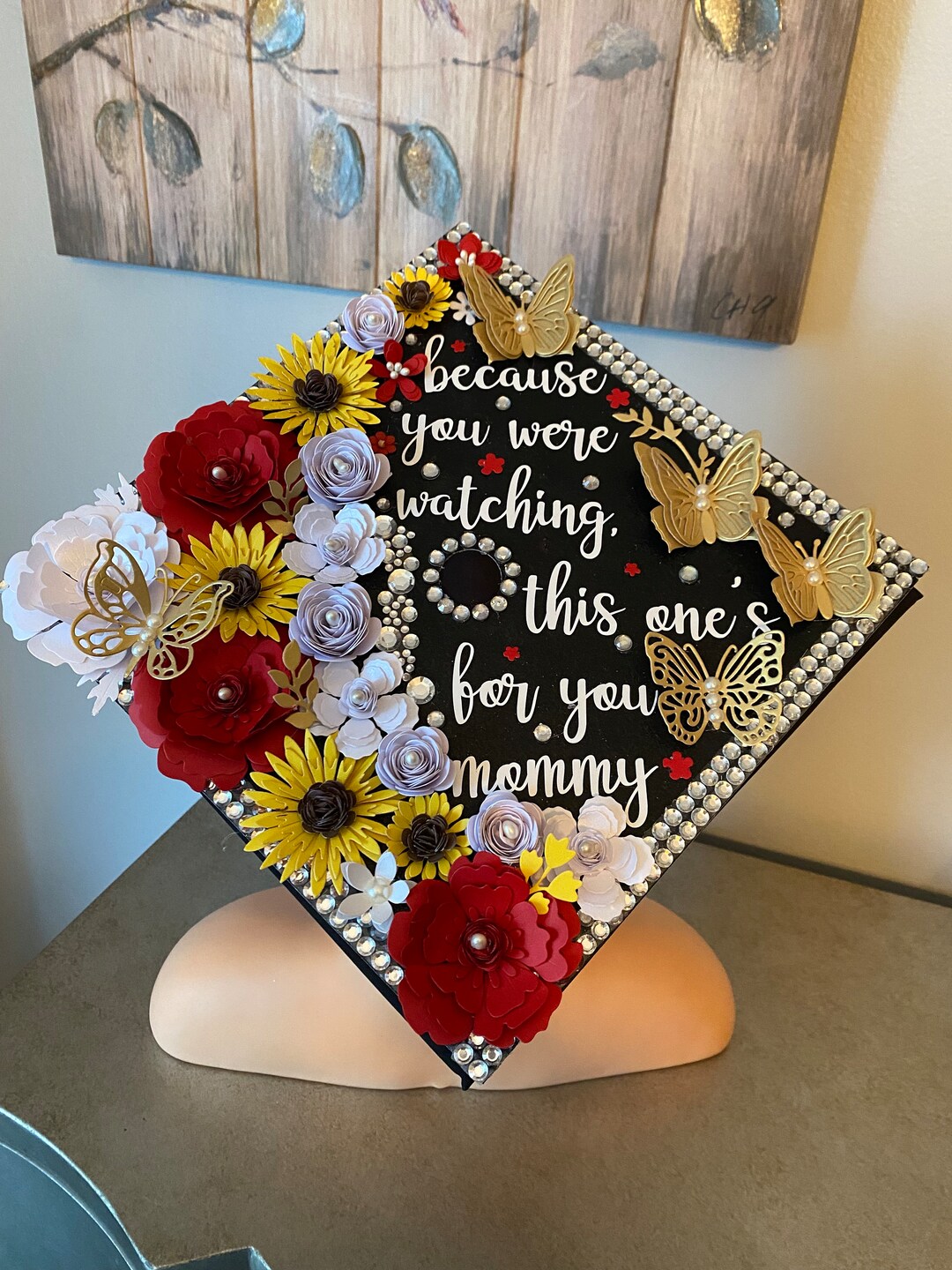 Custom Graduation Cap Topper Personalized Grad Cap Senior Class of Gift ...