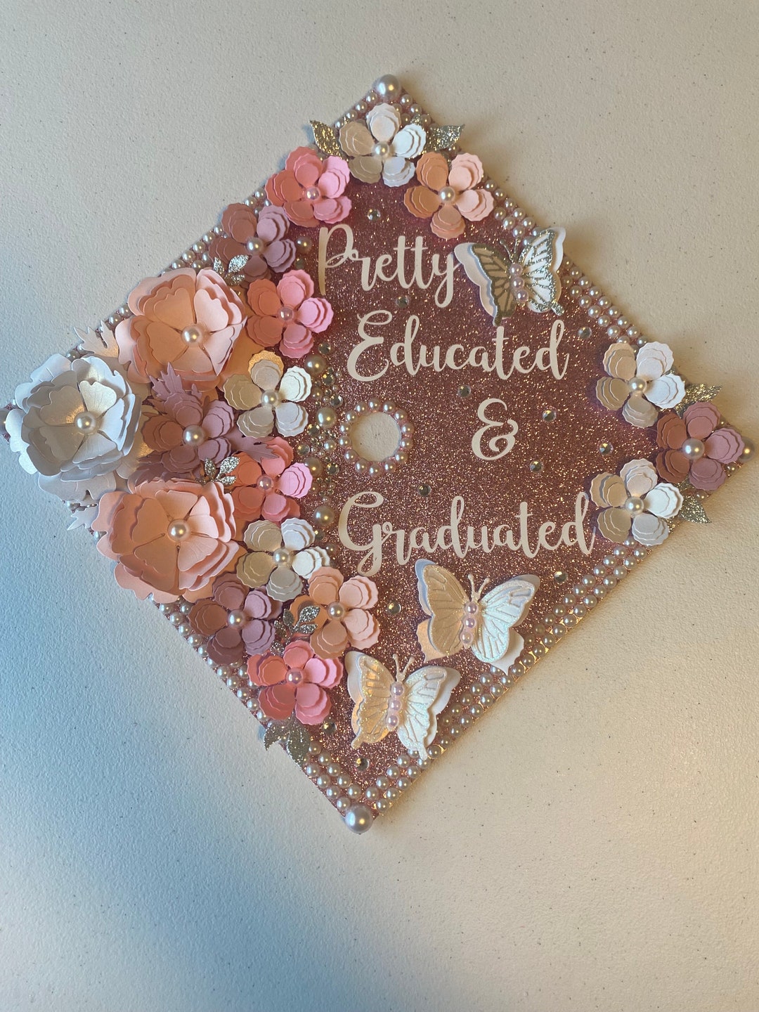 Custom Graduation Cap Topper Personalized Grad Cap - Senior Class Gift ...
