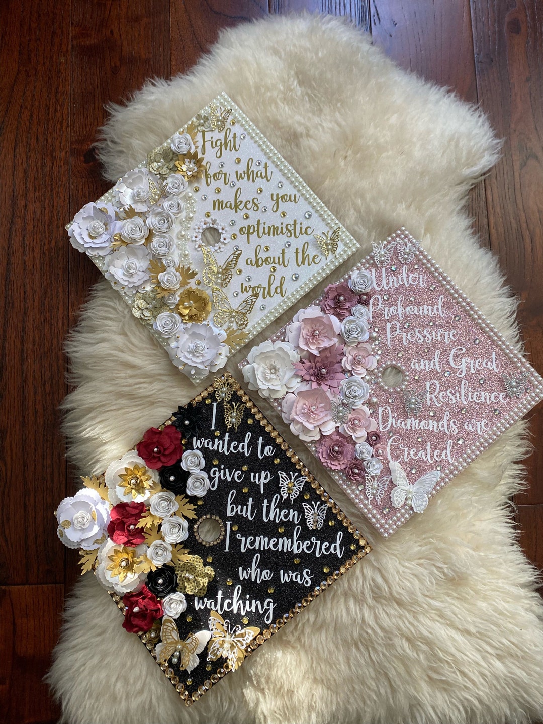 Custom Graduation Cap Topper Personalized Grad Cap - Senior Class of ...