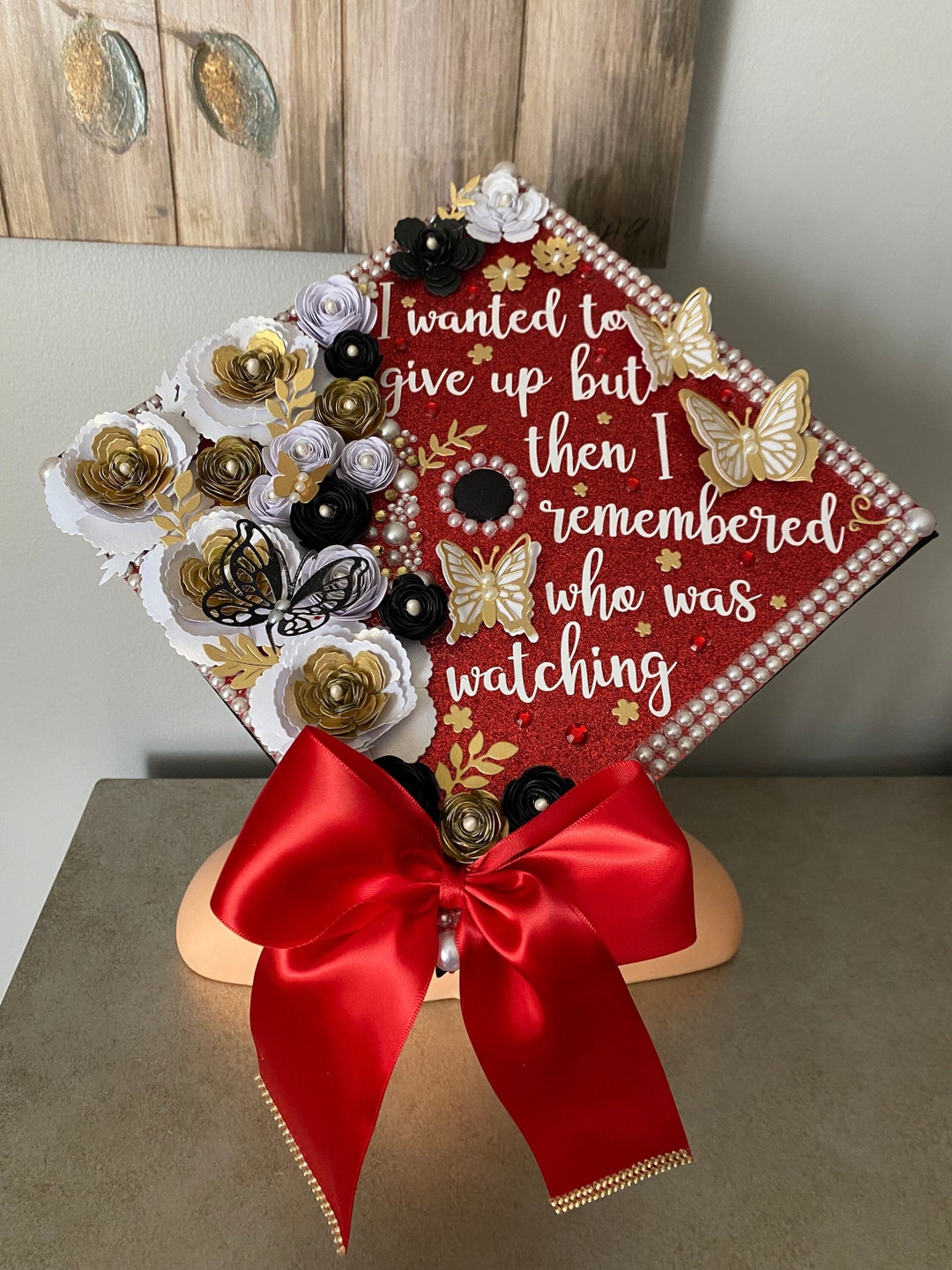 Custom Graduation Cap Topper Personalized Grad Cap Senior Class of Gift ...