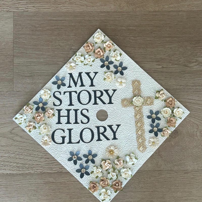 Bible Verse Grad Cap - Etsy