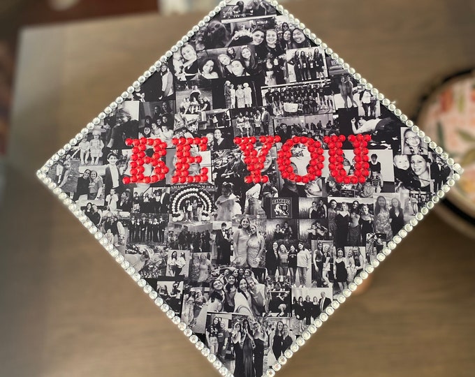 Custom Graduation Cap Topper Personalized Grad Cap - Senior Class Gift ...