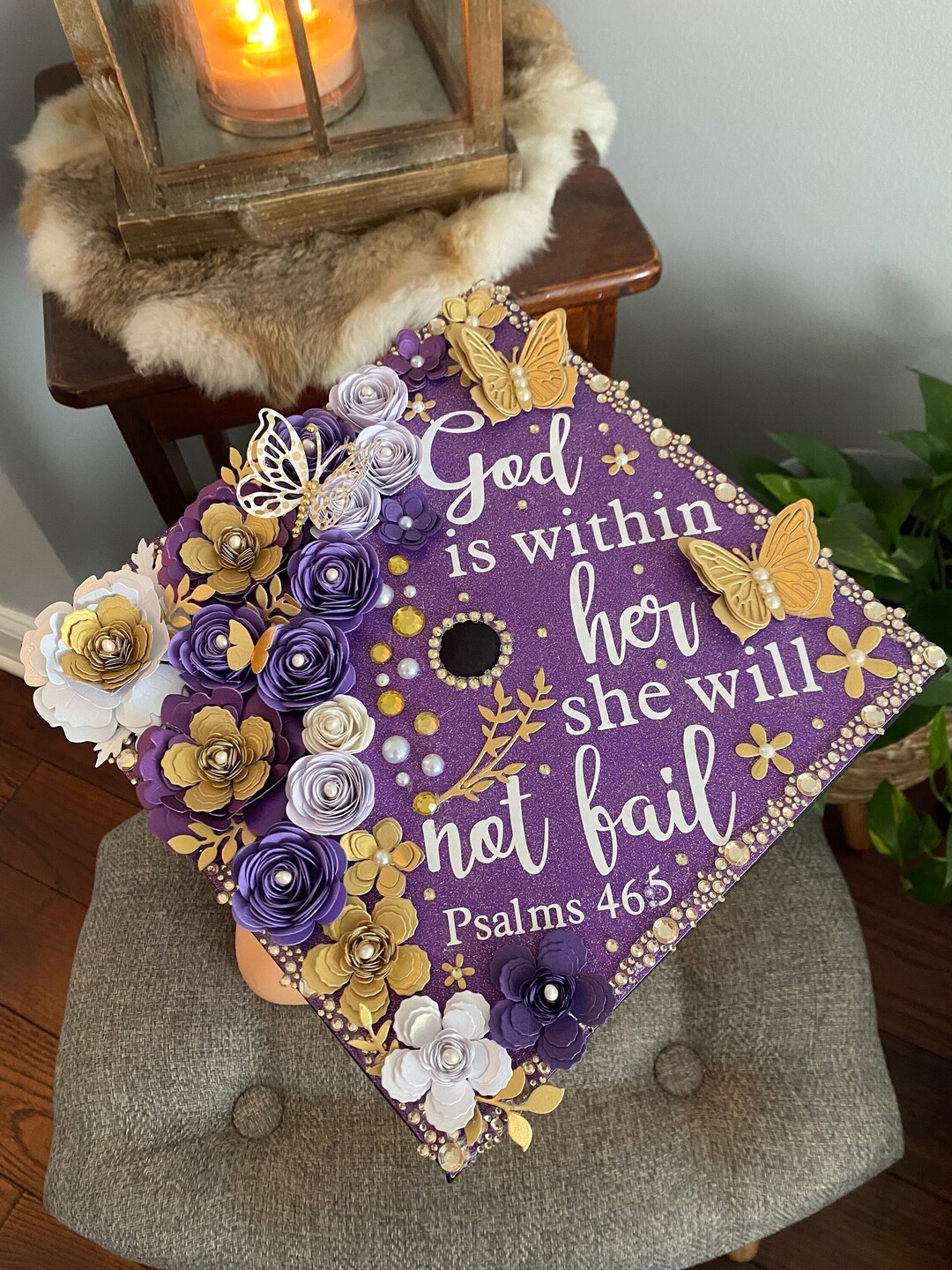 Custom Graduation Cap Topper Personalized Grad Cap - Senior Class Gift ...