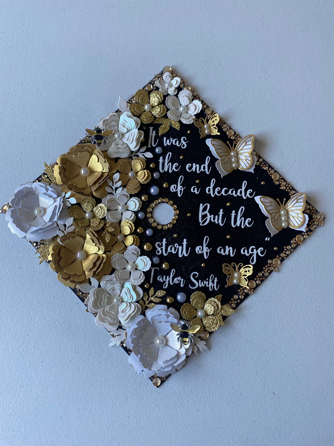 Custom Graduation Cap Topper Personalized Grad Cap - Senior Class Gift ...