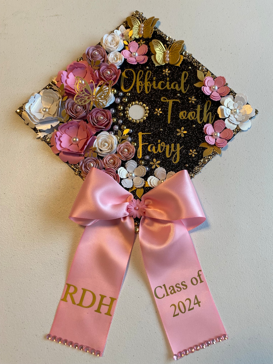 Custom Graduation Cap Topper Personalized Grad Cap Senior Class Gift ...