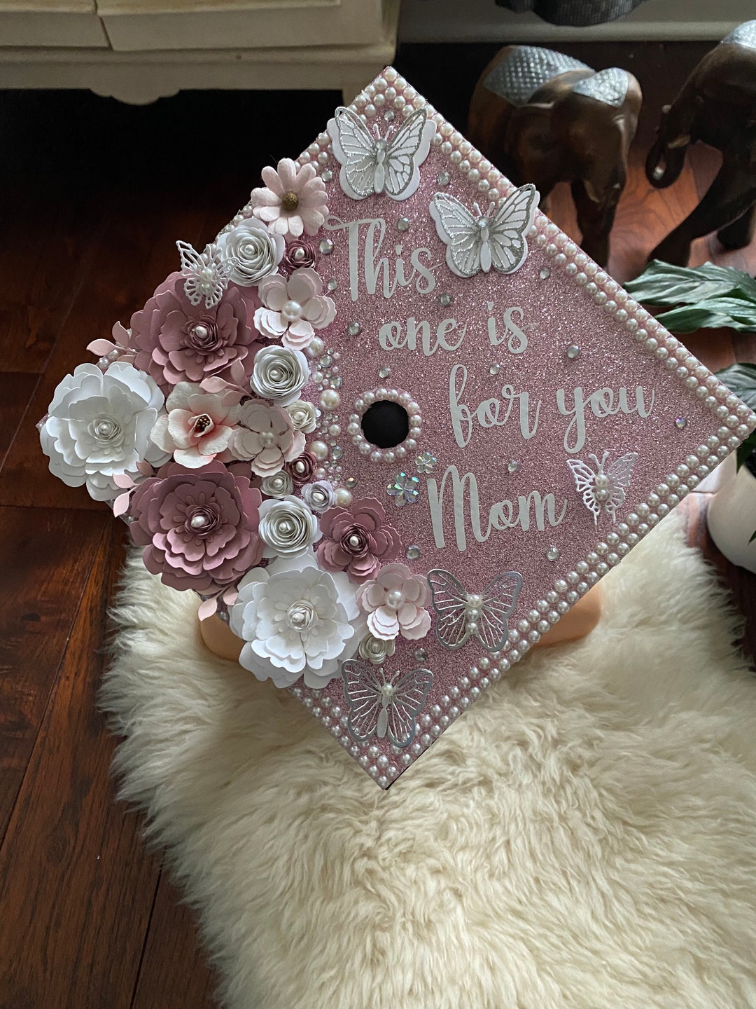Custom Graduation Cap Topper Personalized Grad Cap - Senior Class of ...