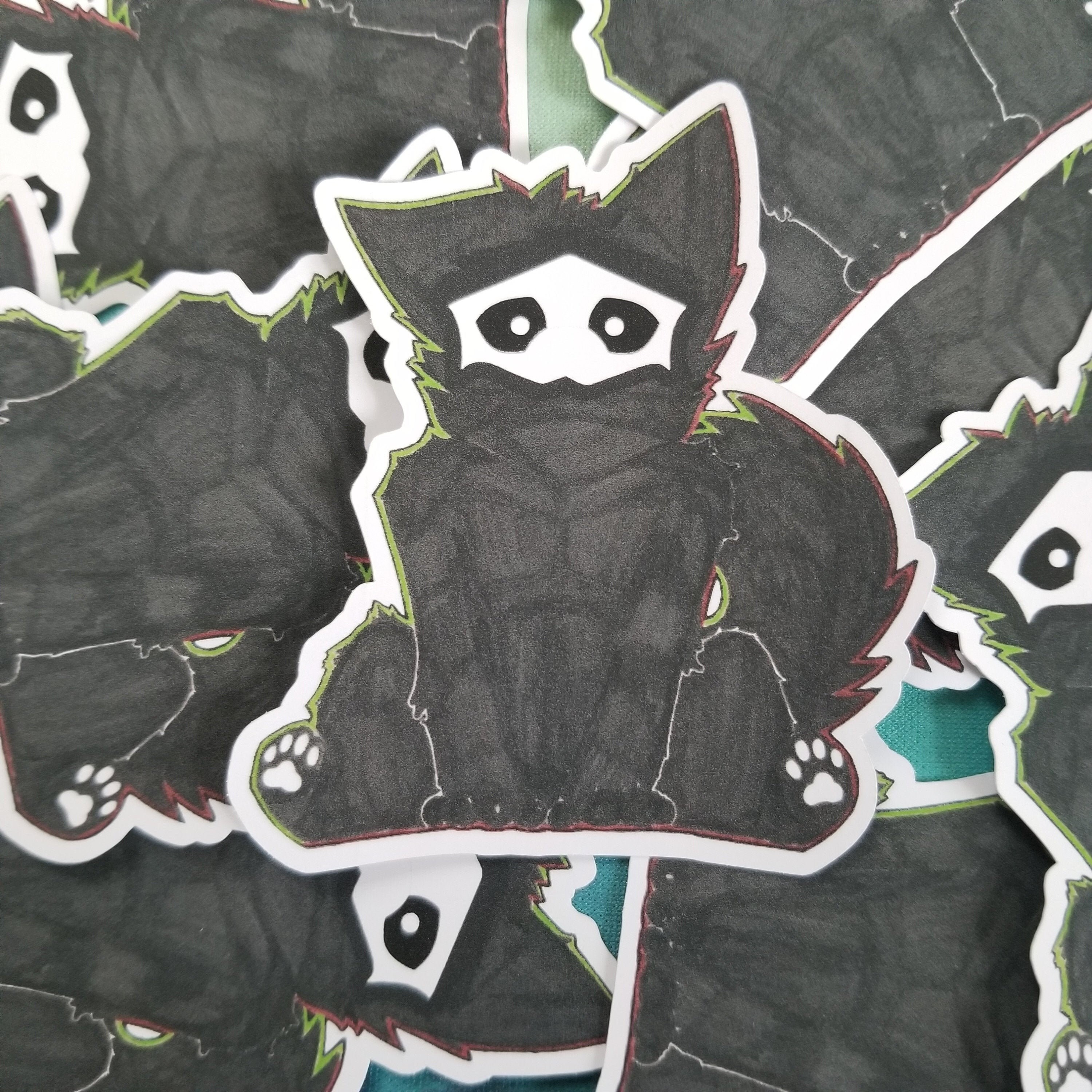 Sitting Puro Changed Puro Sticker Hand Drawn Sticker Print | Etsy