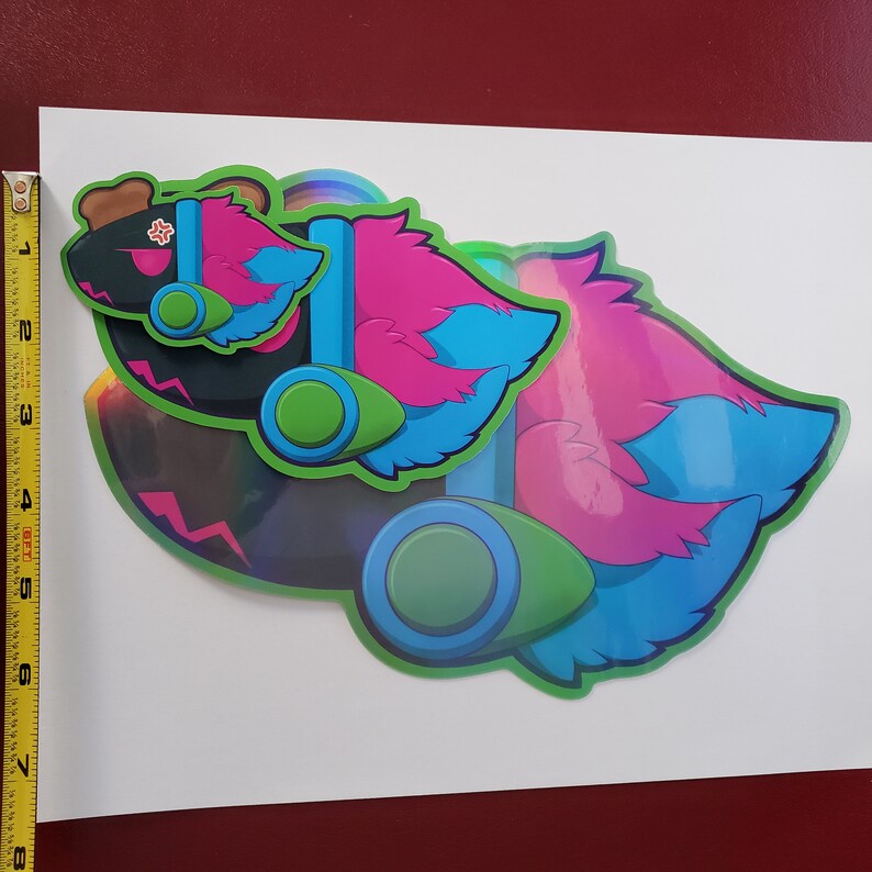 Angry Protogen Toster - Etsy UK