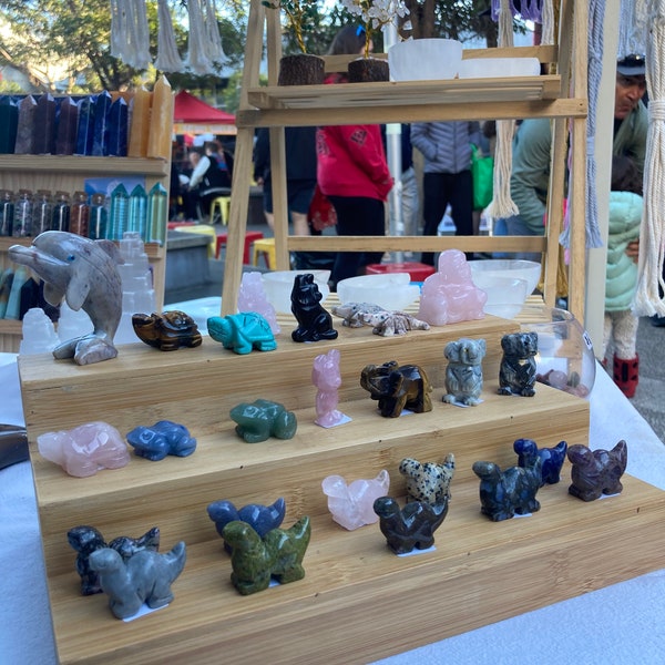 Crystal Animals - Etsy