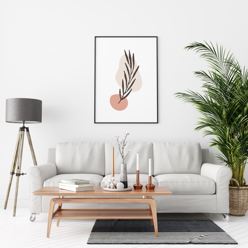 Abstract Botanical Flower Line Art Print Set of 3 Abstract | Etsy