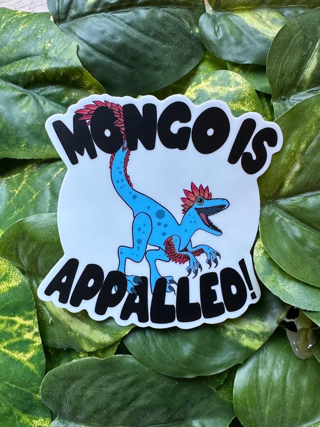 Mongo is Apalled! | Dungeon Crawler Carl Sticker | Waterbottle Sticker ...