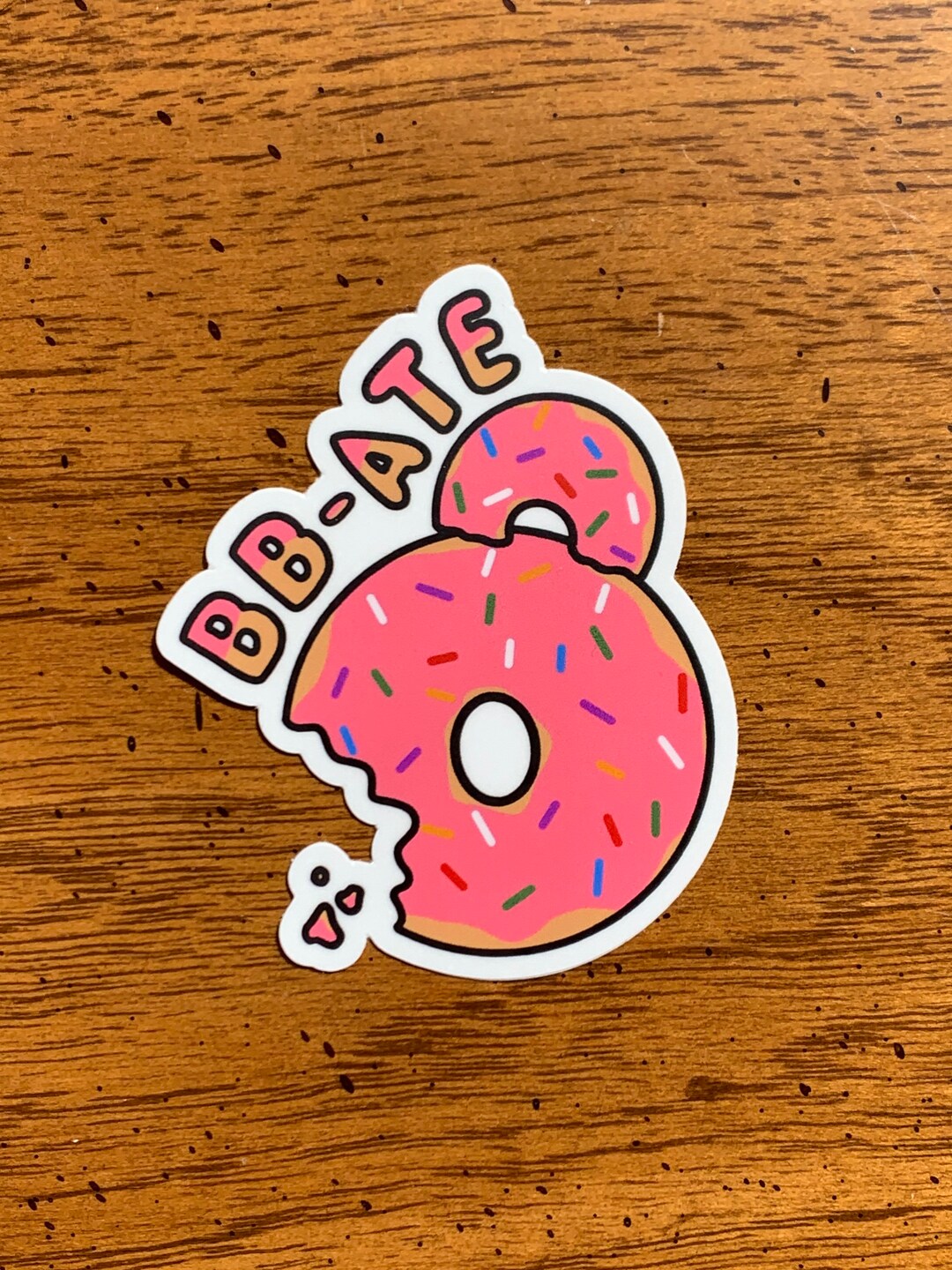 BB-ATE as a Donut BB-8 Inspired Star Wars Sticker | Waterproof ...