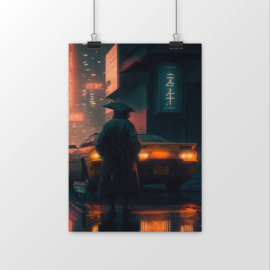 Anime Poster / Poster Manga Cyberpunk City Lofi / Anime Lofi / Anime ...