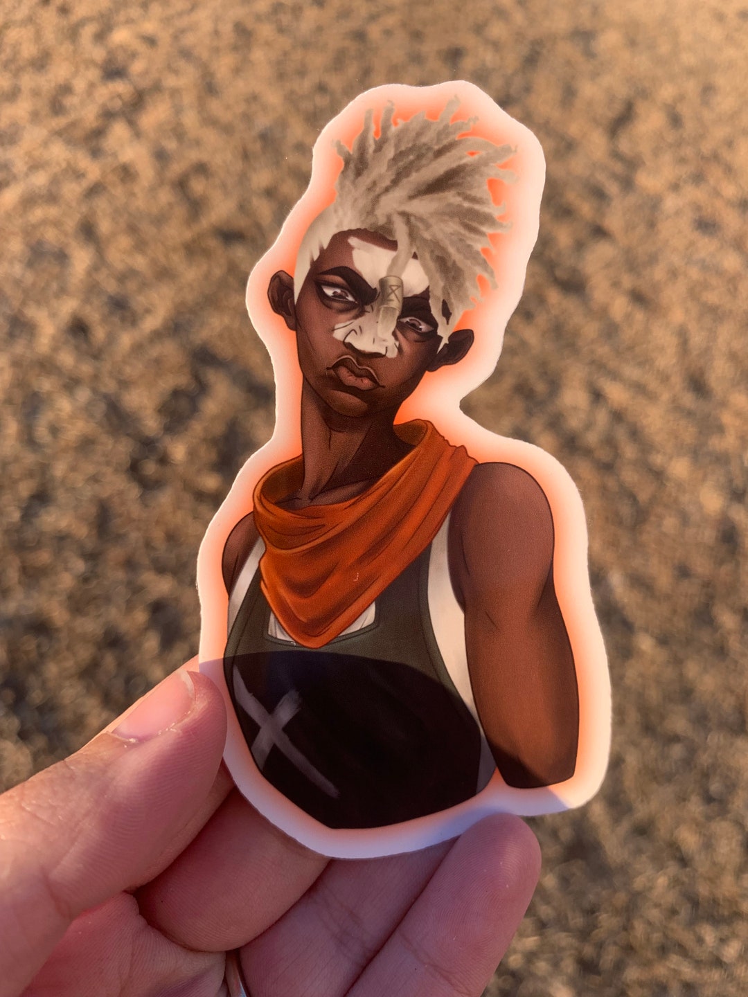 Arcane Ekko Glossy Sticker - Etsy