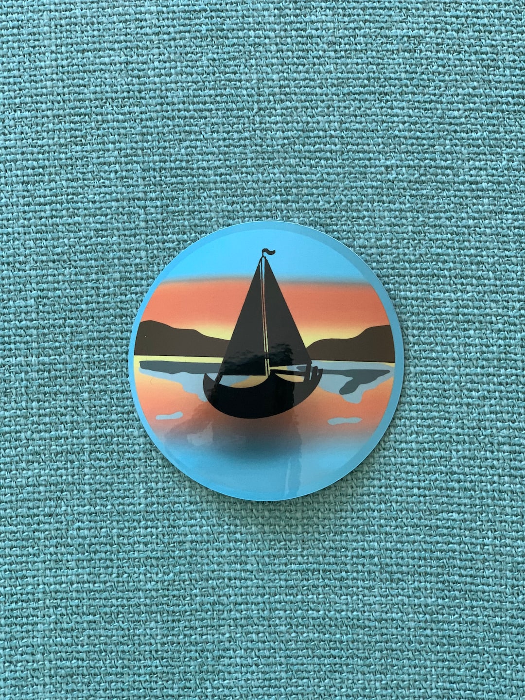 Sailing Glossy Sticker - Etsy
