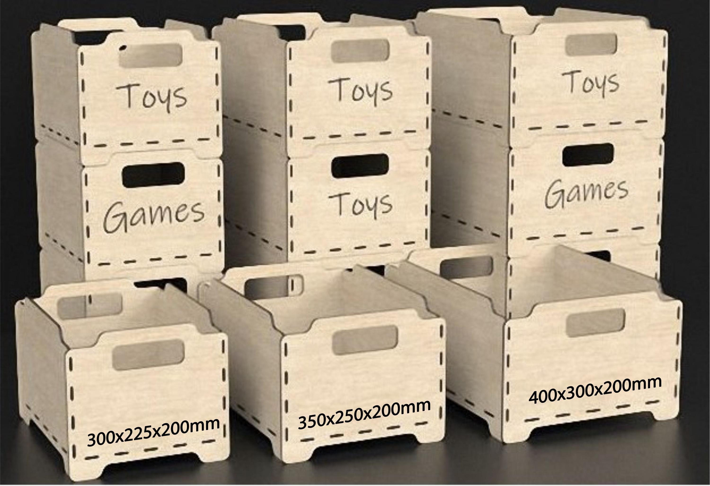 3mm Game Boxes Collection Storage Areas Toy Boxes - Etsy