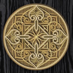 Laser Cut Multilayer Mandala Models 8 Pieces Decorative Wall Decor Cdr ...