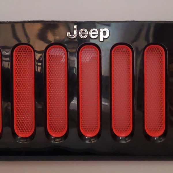 Patriotic Jeep Grill Insert - Etsy