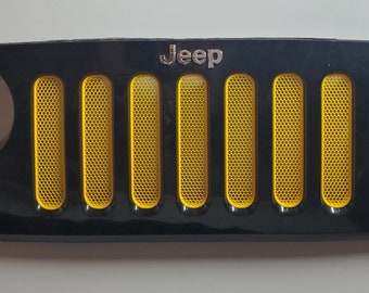 Jeep Wrangler Grill Insert | Etsy