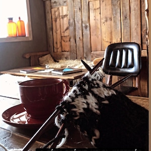 Hand Knitted Icelandic Quality Wool Lopi Mittens Lined With Polar ...