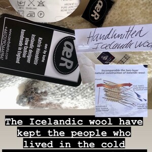 Hand Knitted Icelandic Quality Wool Lopi Mittens Lined With Polar ...