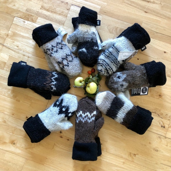 Fleece Lined Mitten - Etsy