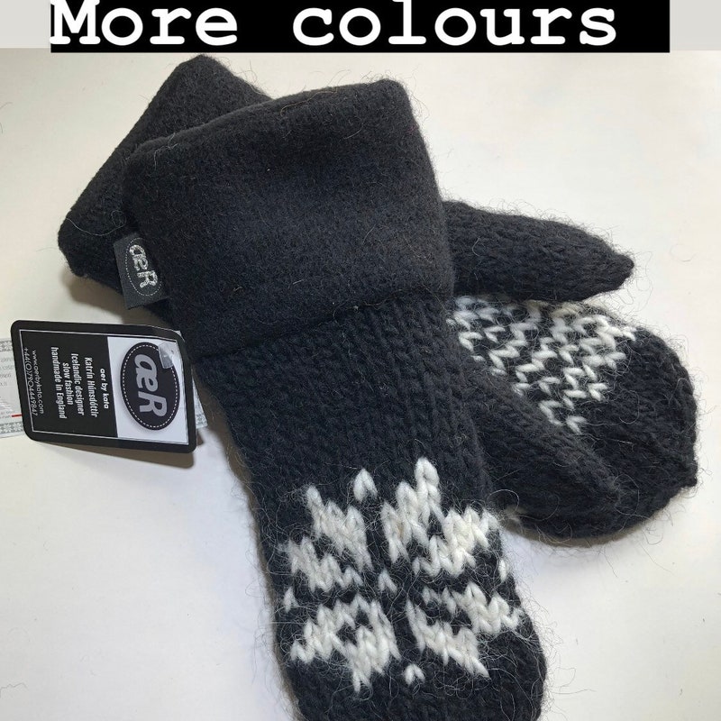 Wool Mittens Norway - Etsy UK