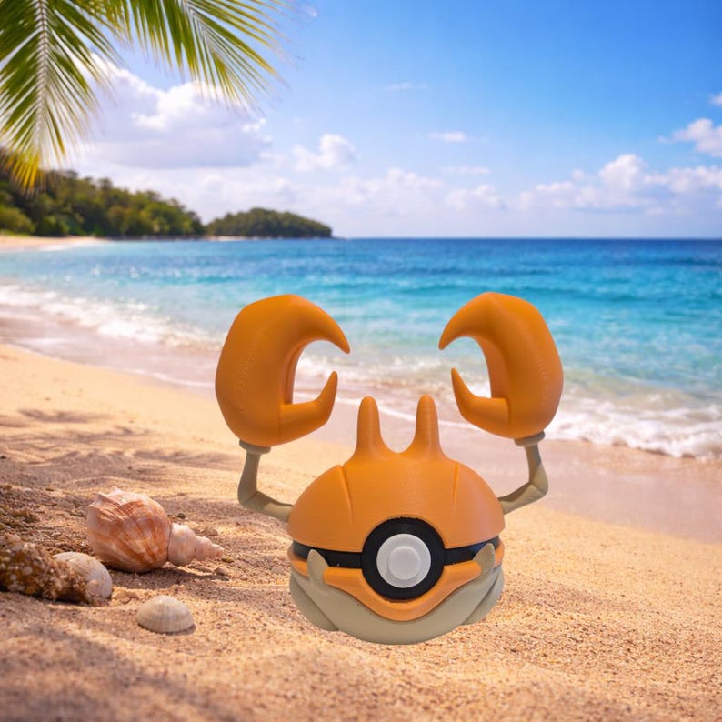3D Printed Pokemon Themed Pokeballs - Water Type Set 2 - Etsy