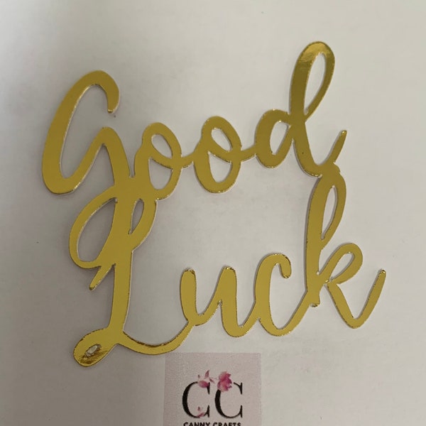 Good Luck Toppers - Etsy