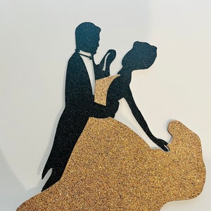 Jive Dancing Cake Topper, Couple Dancing Cake Topper, Ballroom Cake ...