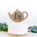Teapot Cake Topper, Tea Party Cake Topper, Afternoon Tea Decor, Tea ...