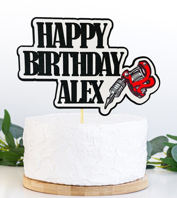 Cake Topper Tattoos