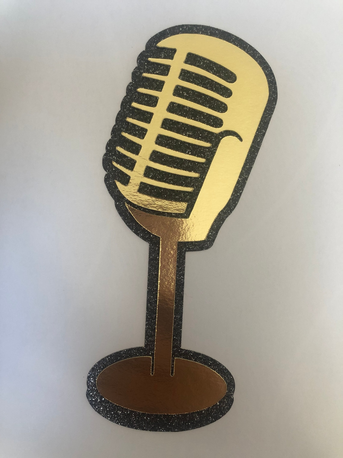 Retro Microphone Cake Topper Microphone Cake Topper Singer - Etsy