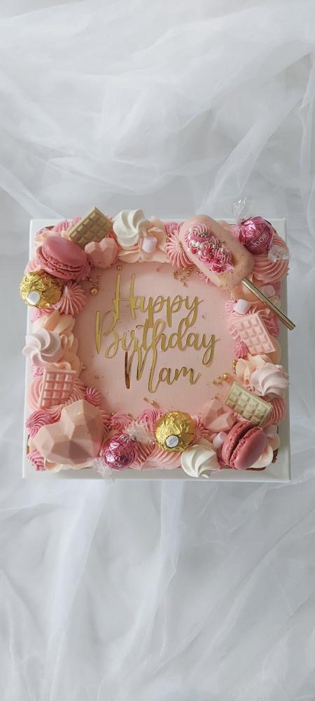 Sheet Cake Topper, Happy Birthday Sheet Topper, Personalised Custom ...