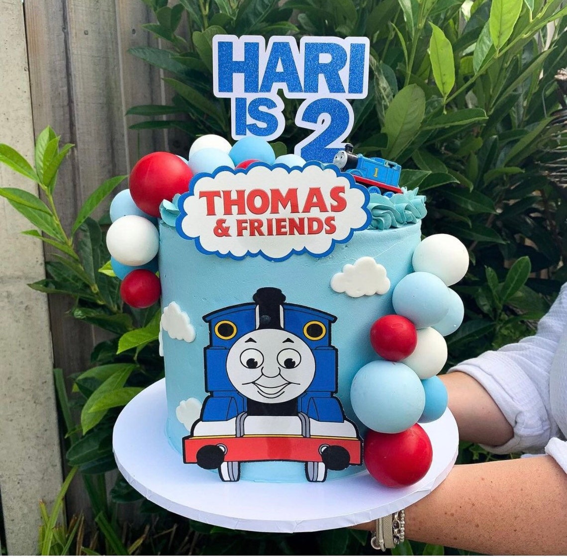 Personalised Birthday Cake Topper for Kids Girls Boys Custom Cake ...