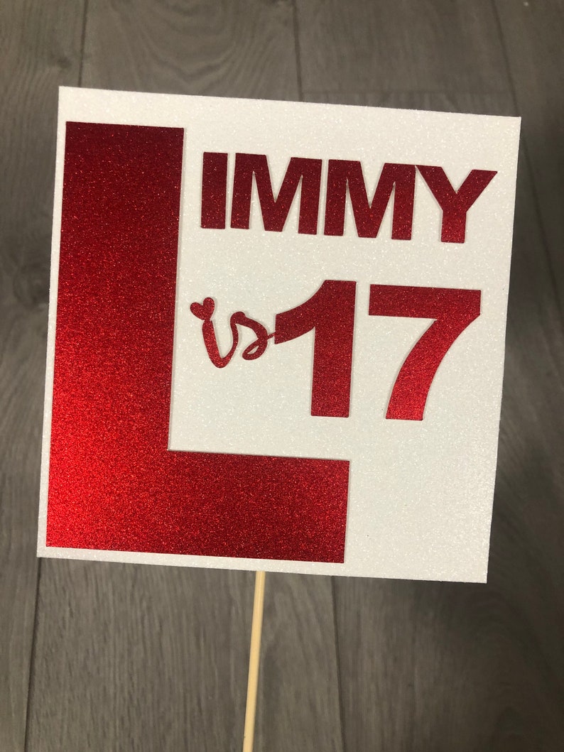 L Plate Cake Topper Learner Driver 17th 18th Birthday Cake | Etsy UK