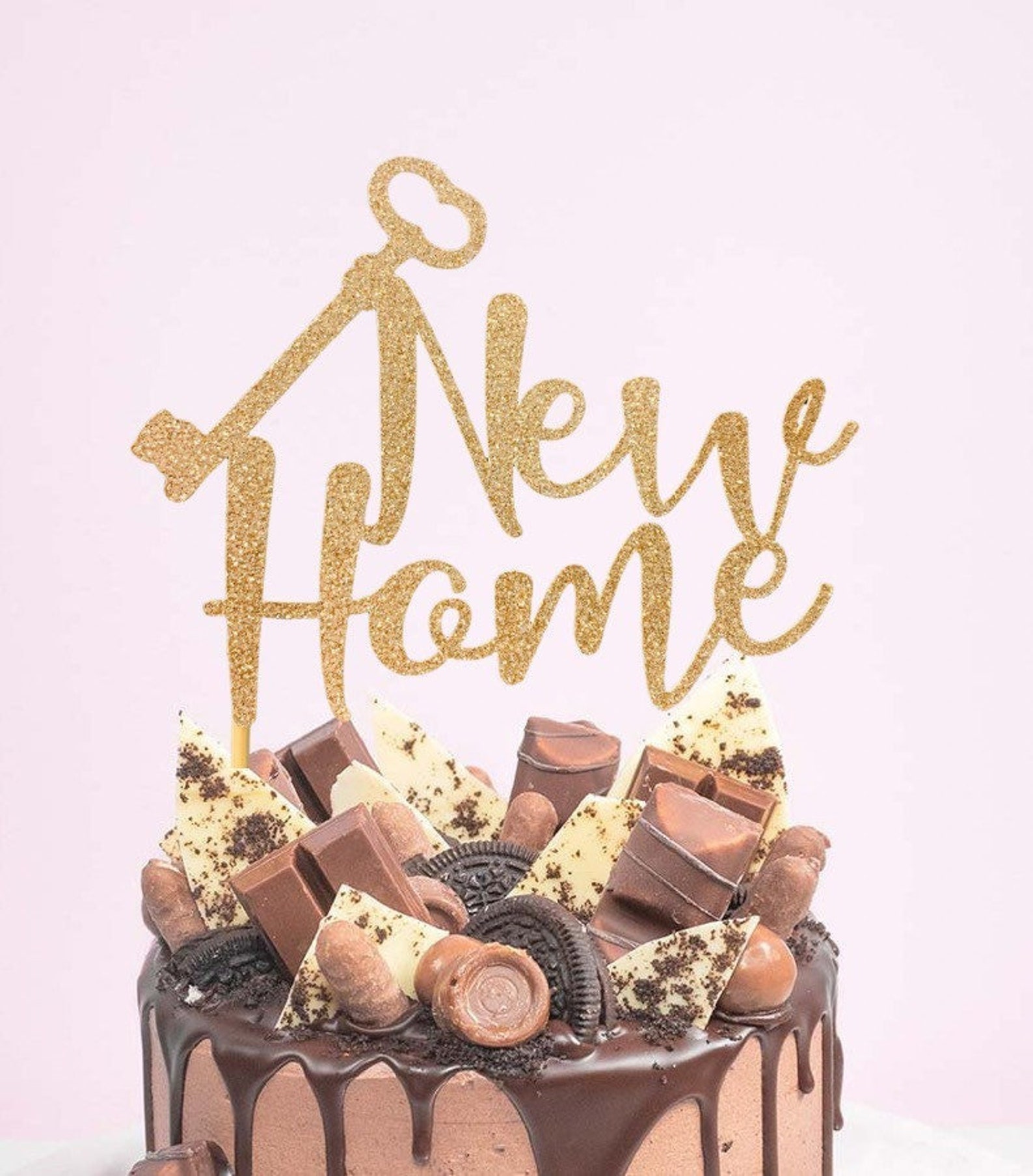 New Home Cake Topper, House Warming Gift, New Home Gift, New House ...