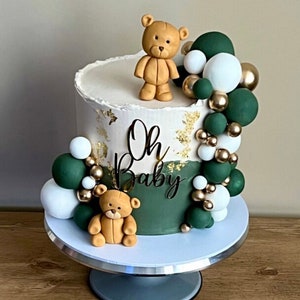 Oh Baby Cake Charm, Baby Shower Cake Topper, Baby Shower Decorations ...